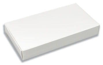 9-3/8 x 6 x 2 White 2 lb. Rectangular Candy Box BASE ...