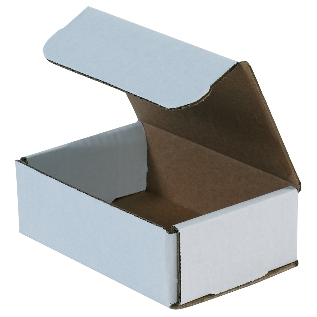 7 x 5 x 2 White Corrugated Mailers