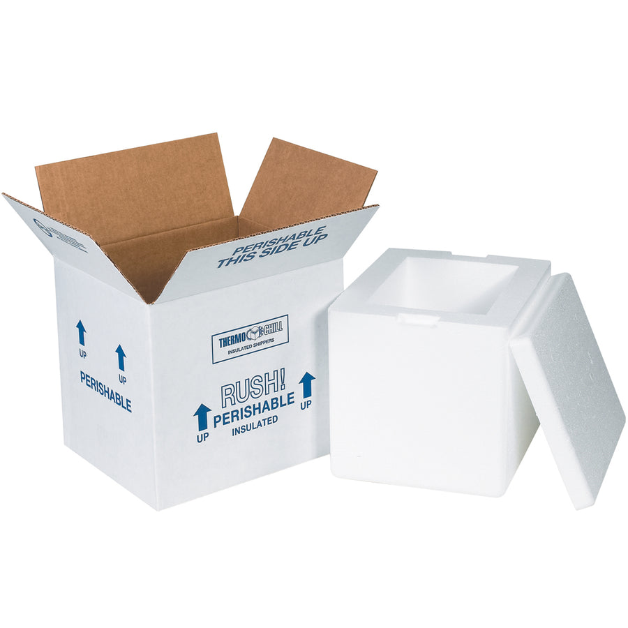 6 x 4 1/2 x 3 Insulated Shipping Kit - PackagingSupplies.com