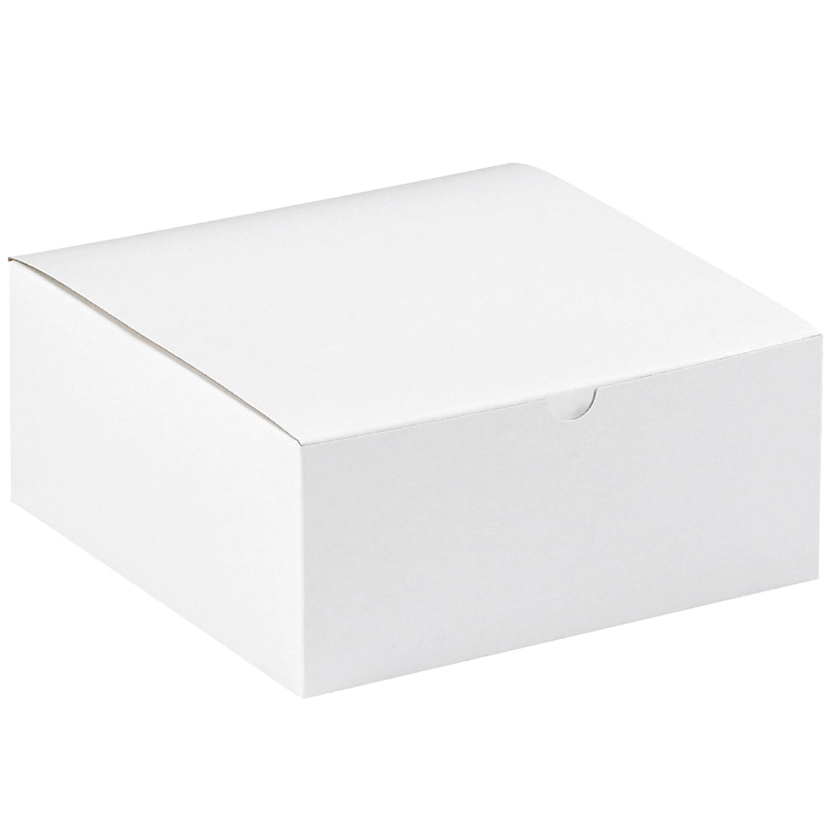 8 x 8 x 3 White (Flat Finish) Gift Box