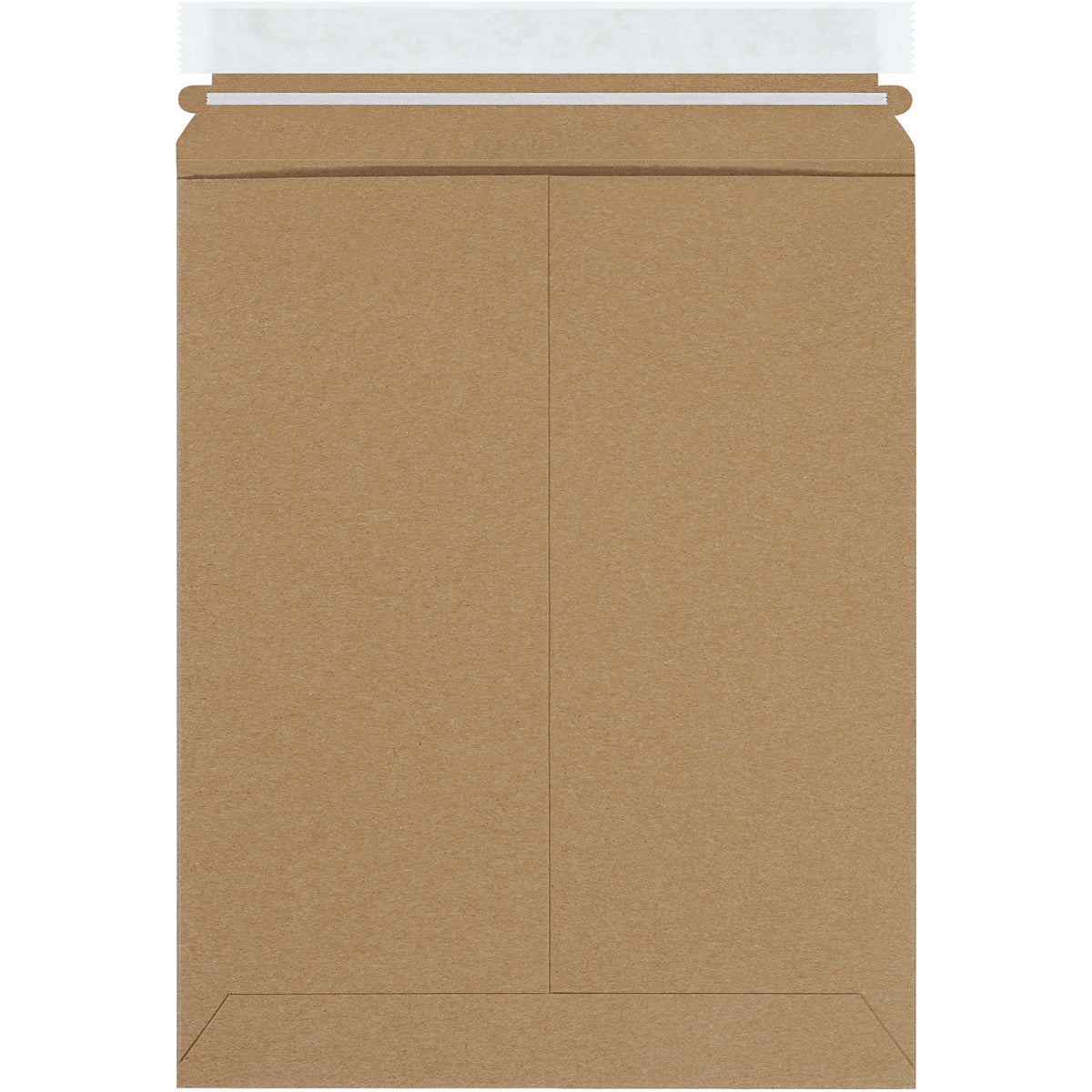 9 3/4 x 12 1/4 Self-Seal Kraft Rigid Mailer