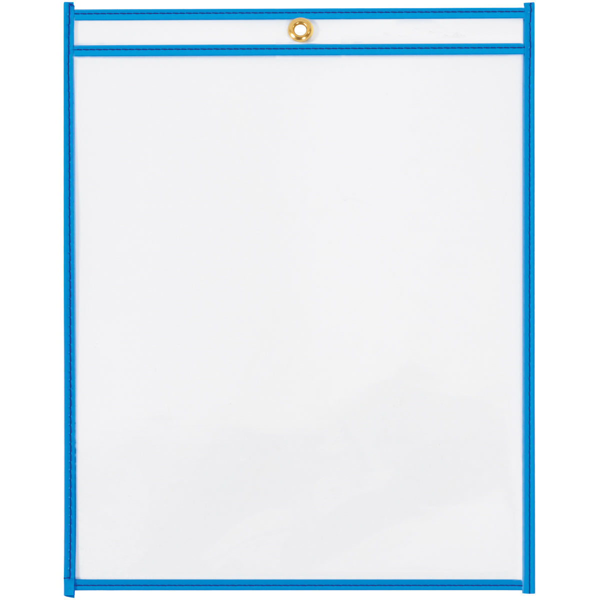 9 x 12 Neon Blue Job Ticket Holders