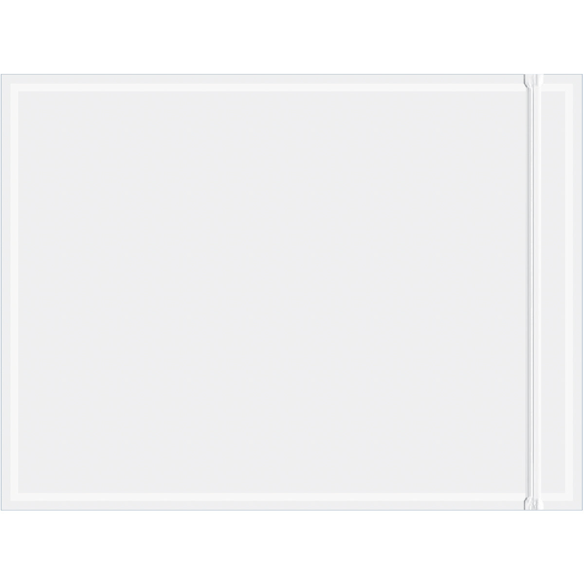 9 x 12 Clear Resealable Packing List Envelopes