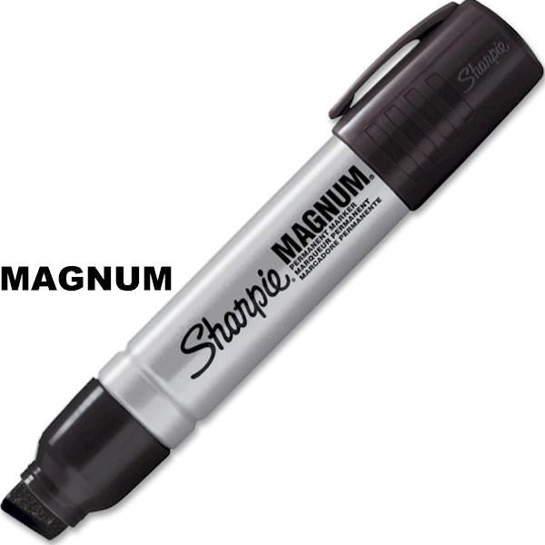 Sharpie Magnum Marker, Black Permanent-Tank Type
