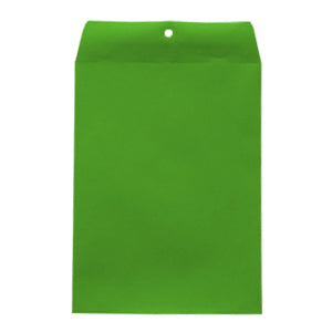 Green 9"x12" Non-Clasp Envelopes