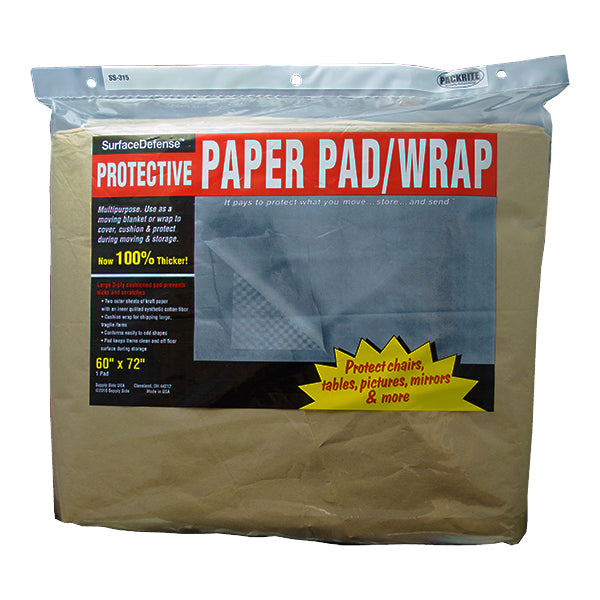 PackRite Paper Pads/Wrap 60 x 72 (Kraft Paper w/Foam Inside)