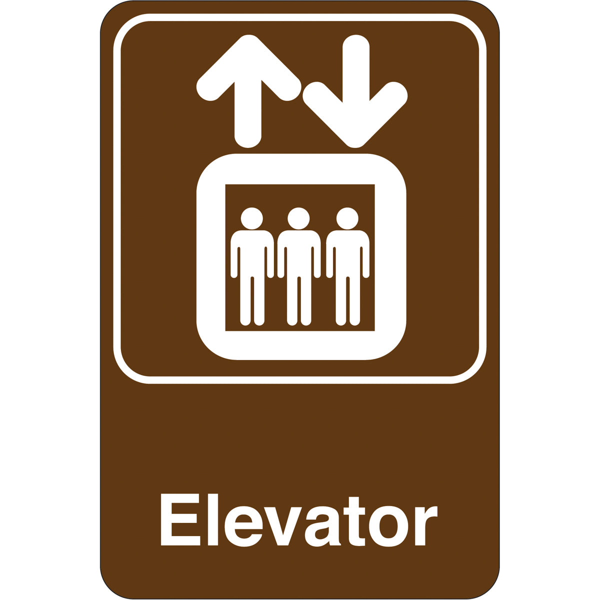 Elevator 9 x 6 Facility Sign