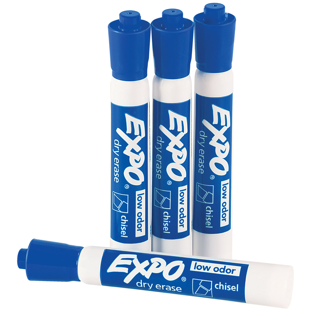 Expo Blue Dry Erase Markers 12/Pack