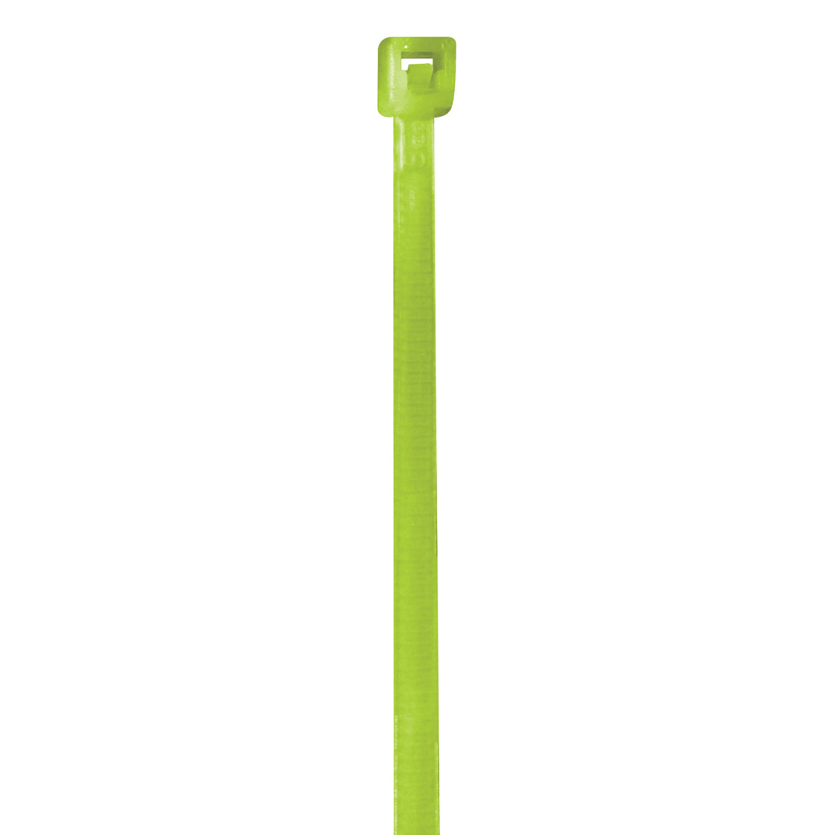 8" (40 lb Tensile) Fluorescent Green Cable Ties