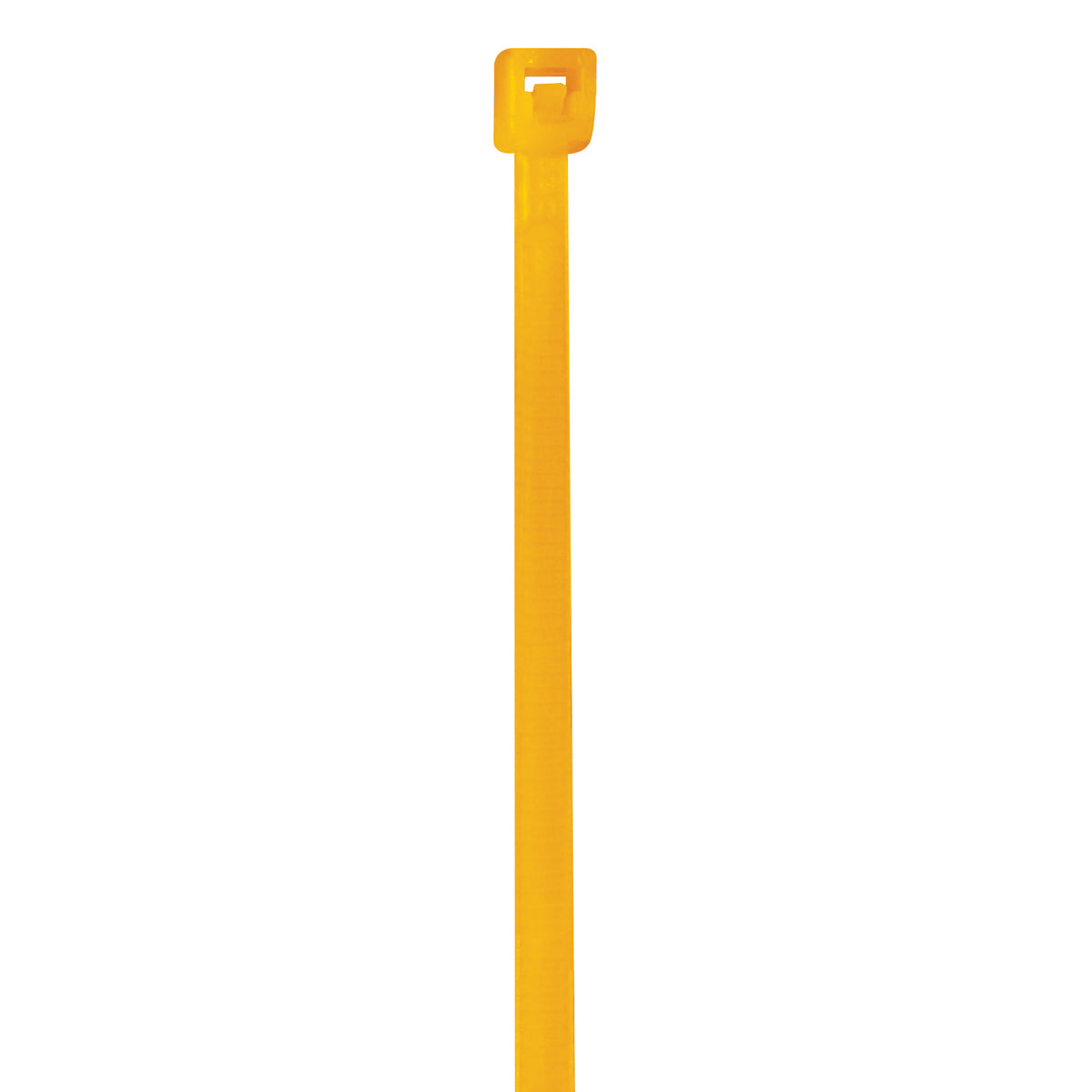 14" (50 lb Tensile) Fluorescent Orange Cable Ties