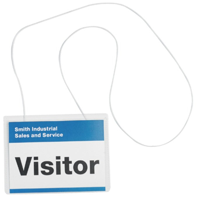 4 x 3" Hanging Style Badge Holders