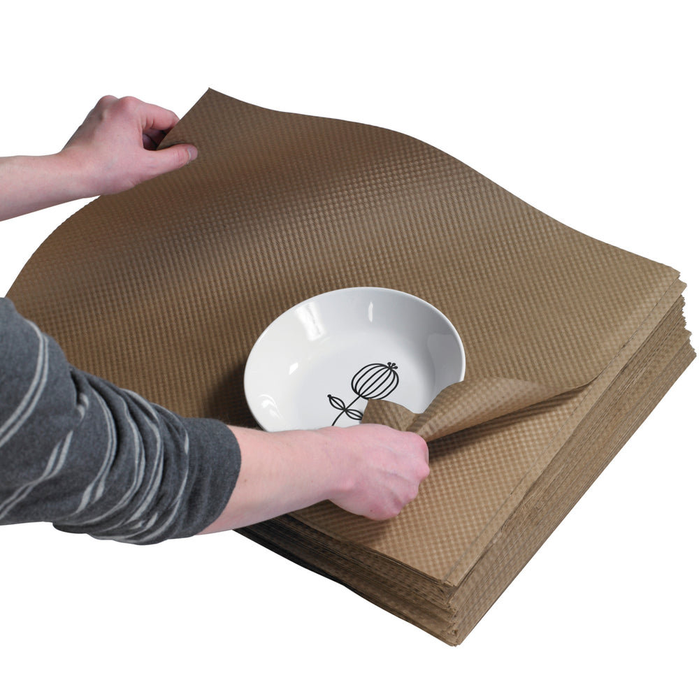 18 x 24 Indented Kraft Paper Sheets 415/Bundle - PackagingSupplies.com