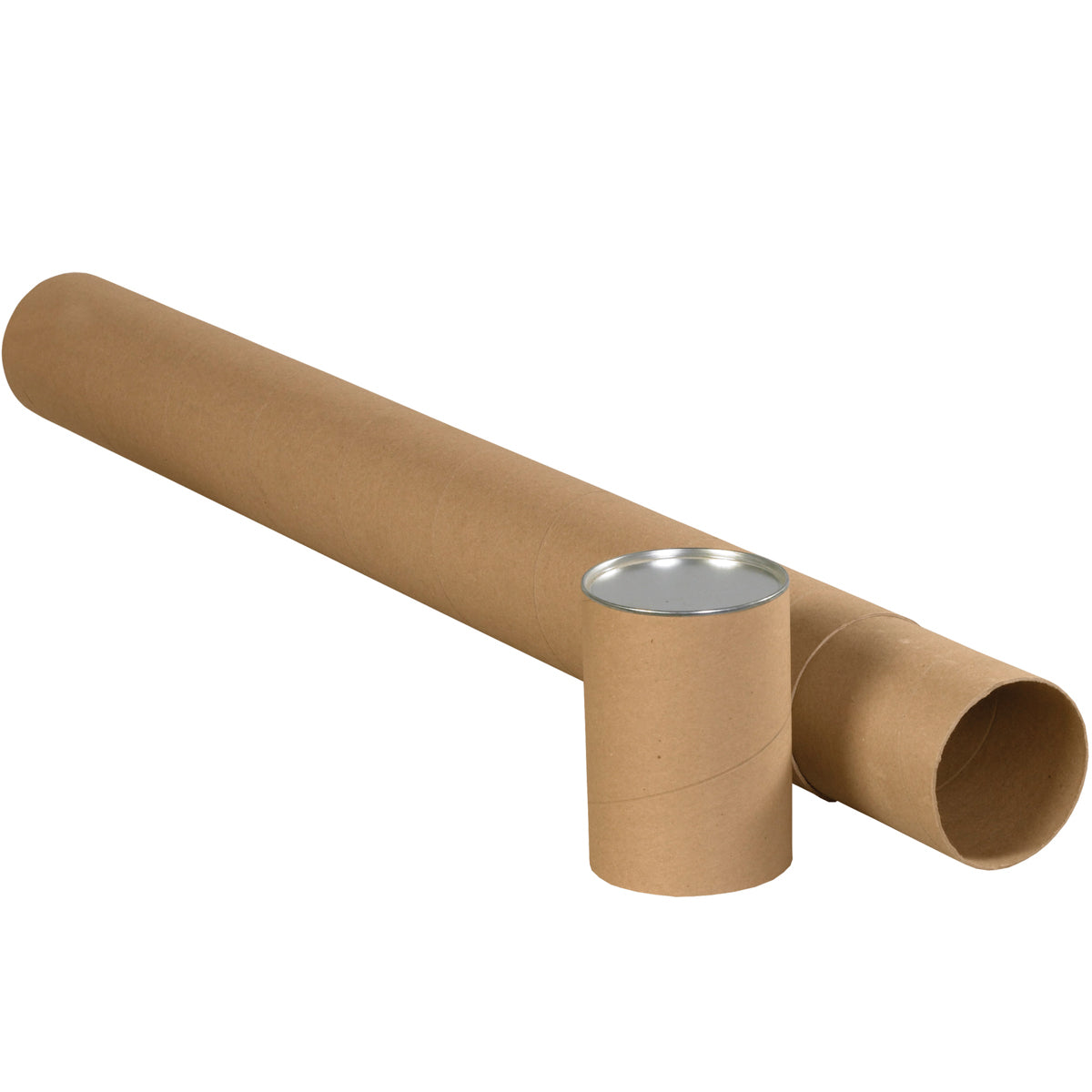 2 x 24 Kraft Telescoping Mailing Tubes .125 Gauge