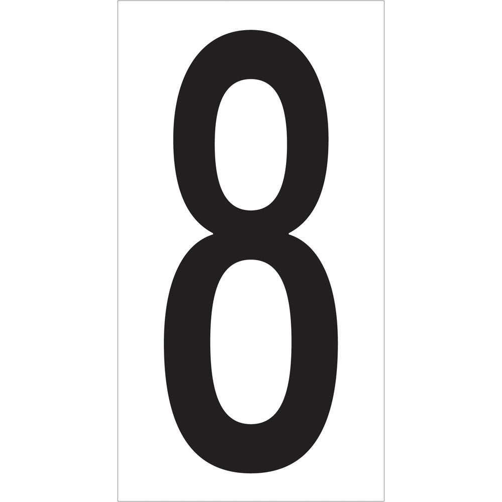 3 1/2" "U" Vinyl Warehouse Letter Labels - PackagingSupplies.com