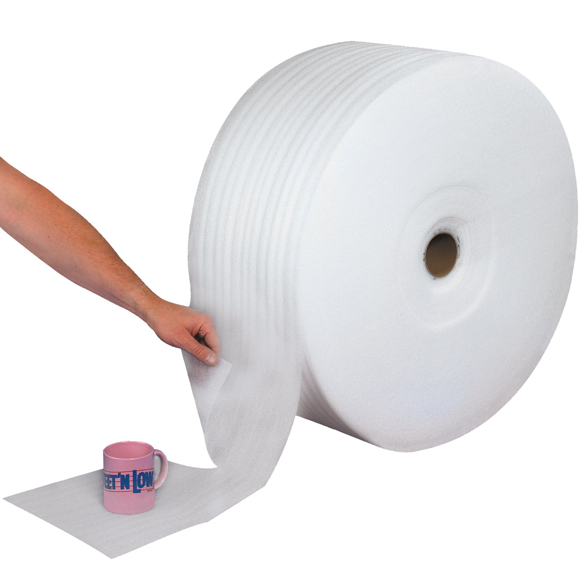 12" (1/16" Thick) Poly Foam Roll 376 Feet/Roll