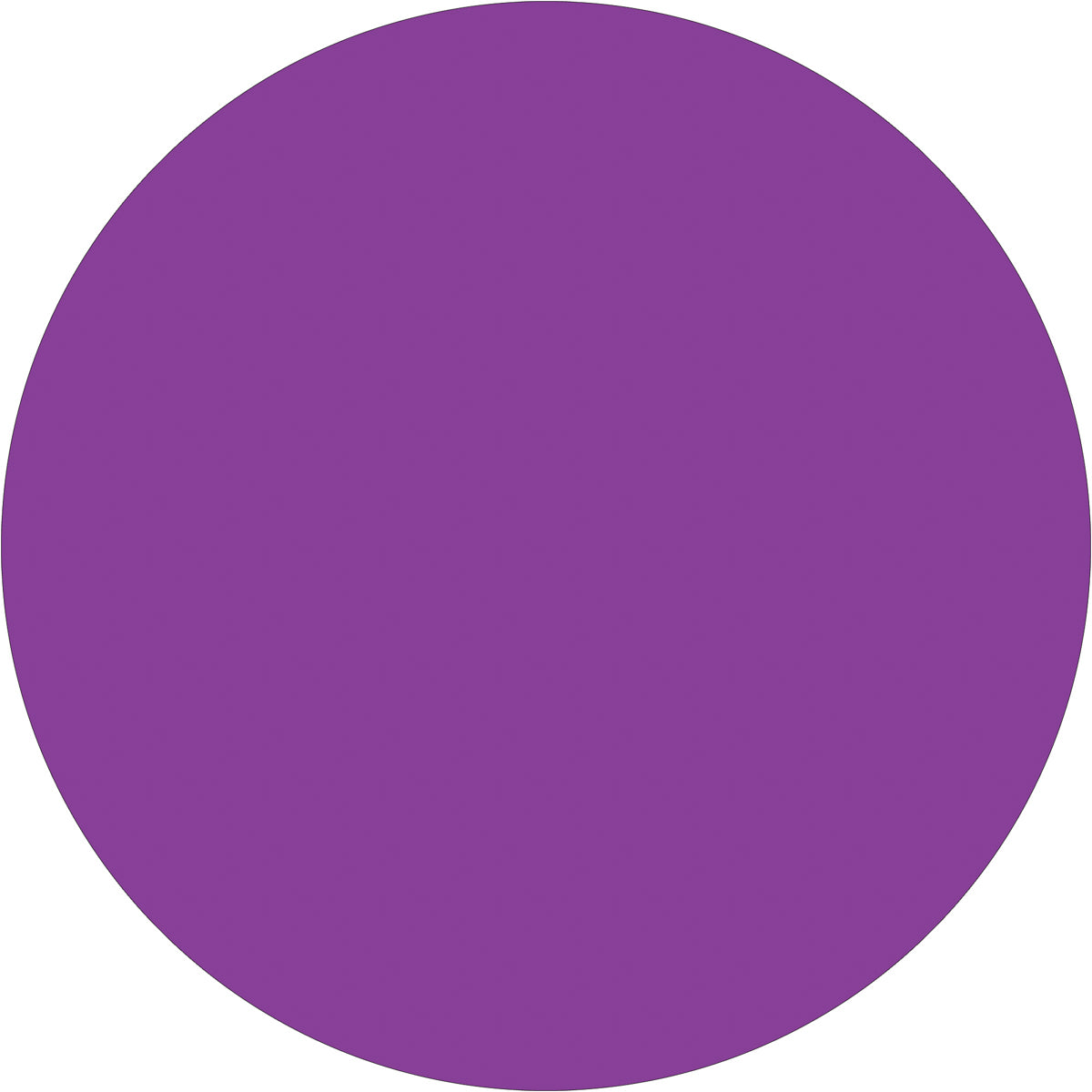 1" Purple Inventory Circle Labels 500/Roll