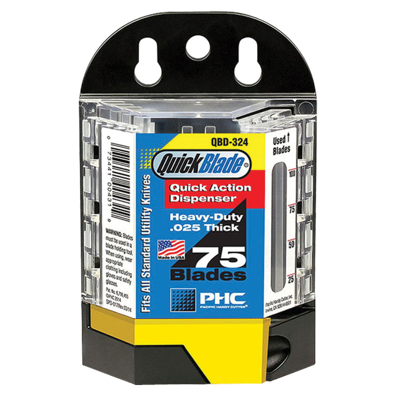 QBS-20 QuickBlade Spring-Back Safety Knife - PackagingSupplies.com