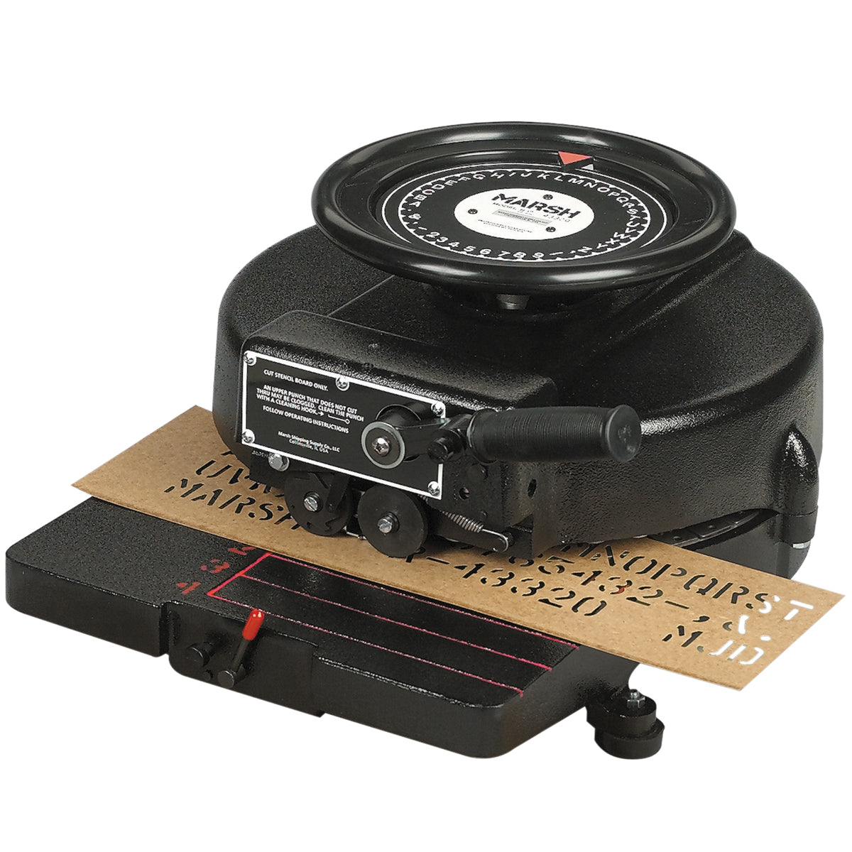 Marsh 1/2" Stencil Machine