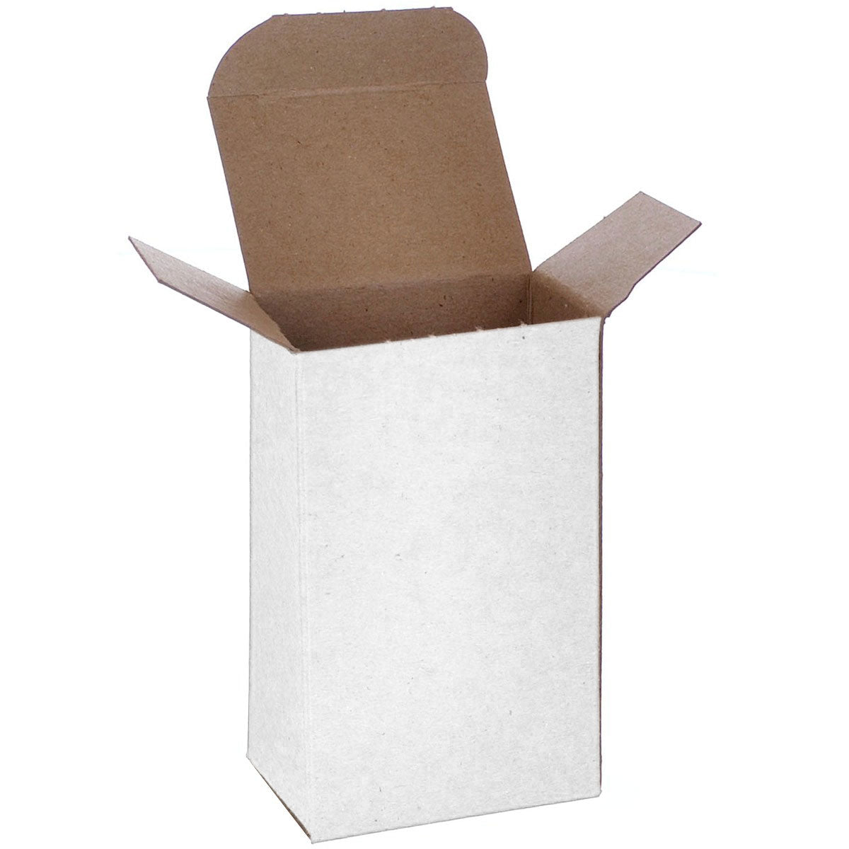2 1/2 x 1 3/4 x 4 White Chipboard Boxes