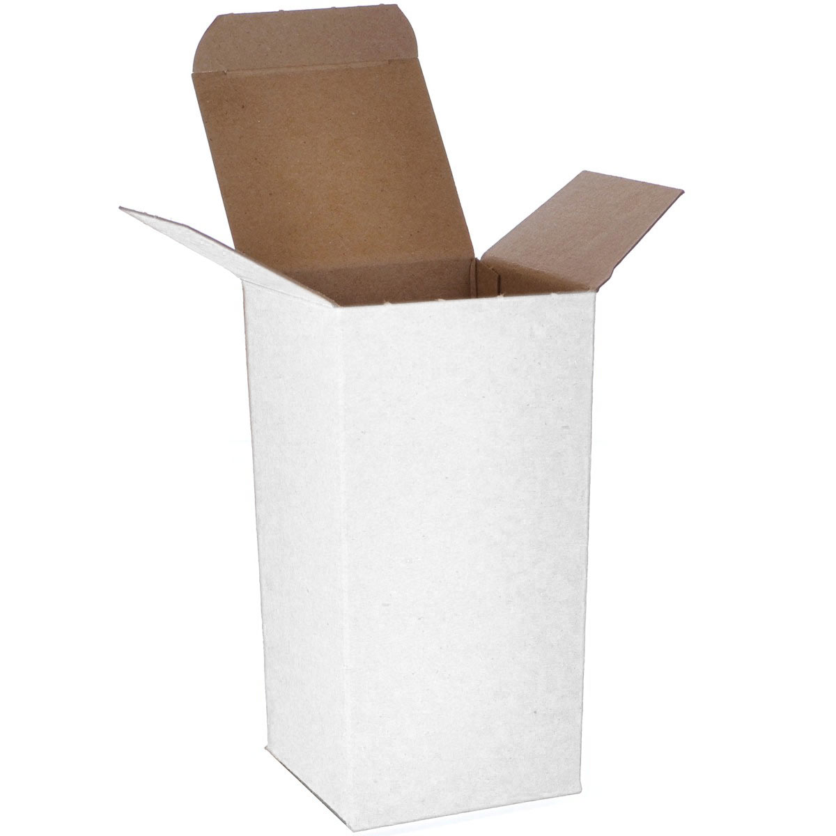 3 x 3 x 6 White Chipboard Boxes