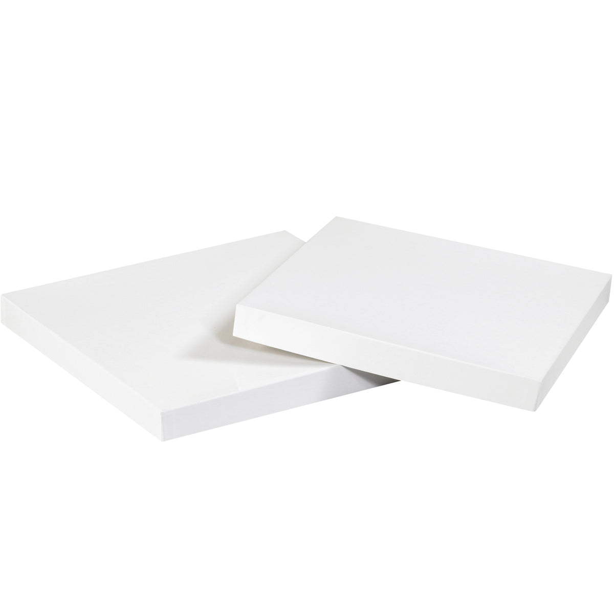 12 x 12 White Deluxe Gift Box Lids