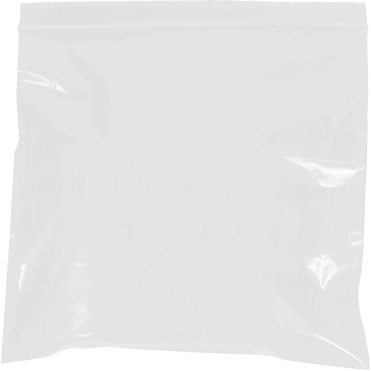 2 x 3" 2 Mil White Reclosable Poly Bags
